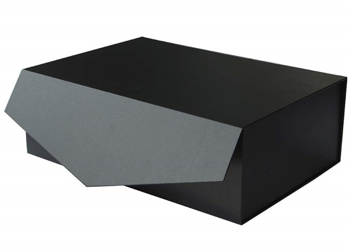 Luxury Large Black Gift Box 14”x9.5”x 5”, Reusable Sturdy Box ...
