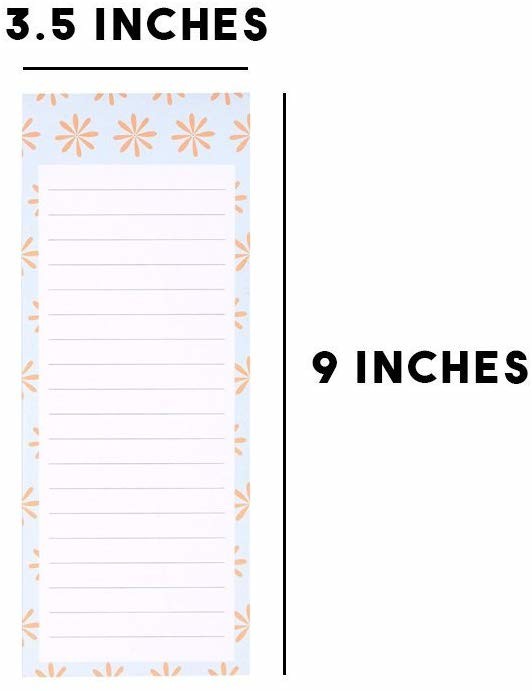 3.5 X 9 Inches Custom Printed Memo Pads Personalized Stationery Notepad ...