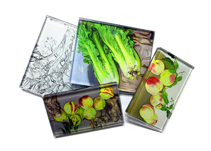 Custom Exclusive Artwork Paper Fridge Magnet Souvenir Glass ...