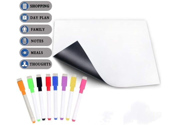 Factory Directly Custom Magnetic Dry Erase Whiteboard Sheet 16 X 12 In ...